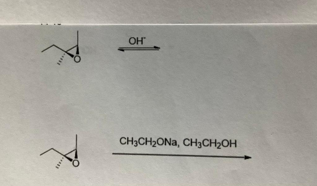 Solved OH CH3CH2ON, CH3CH2OH * **1# | Chegg.com