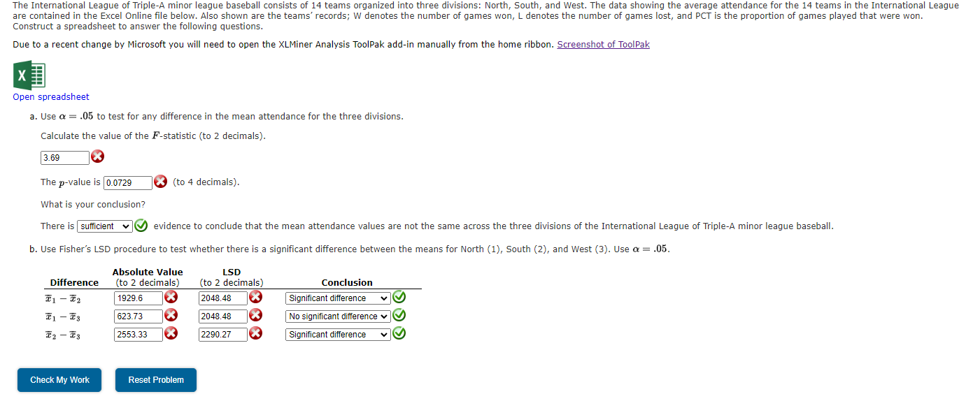 Solved Construct a spreadsheet to answer the following | Chegg.com