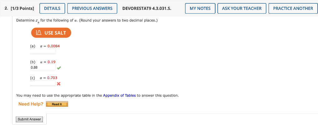 Solved 2. [1/3 Points] DETAILS PREVIOUS ANSWERS DEVORESTAT9 | Chegg.com