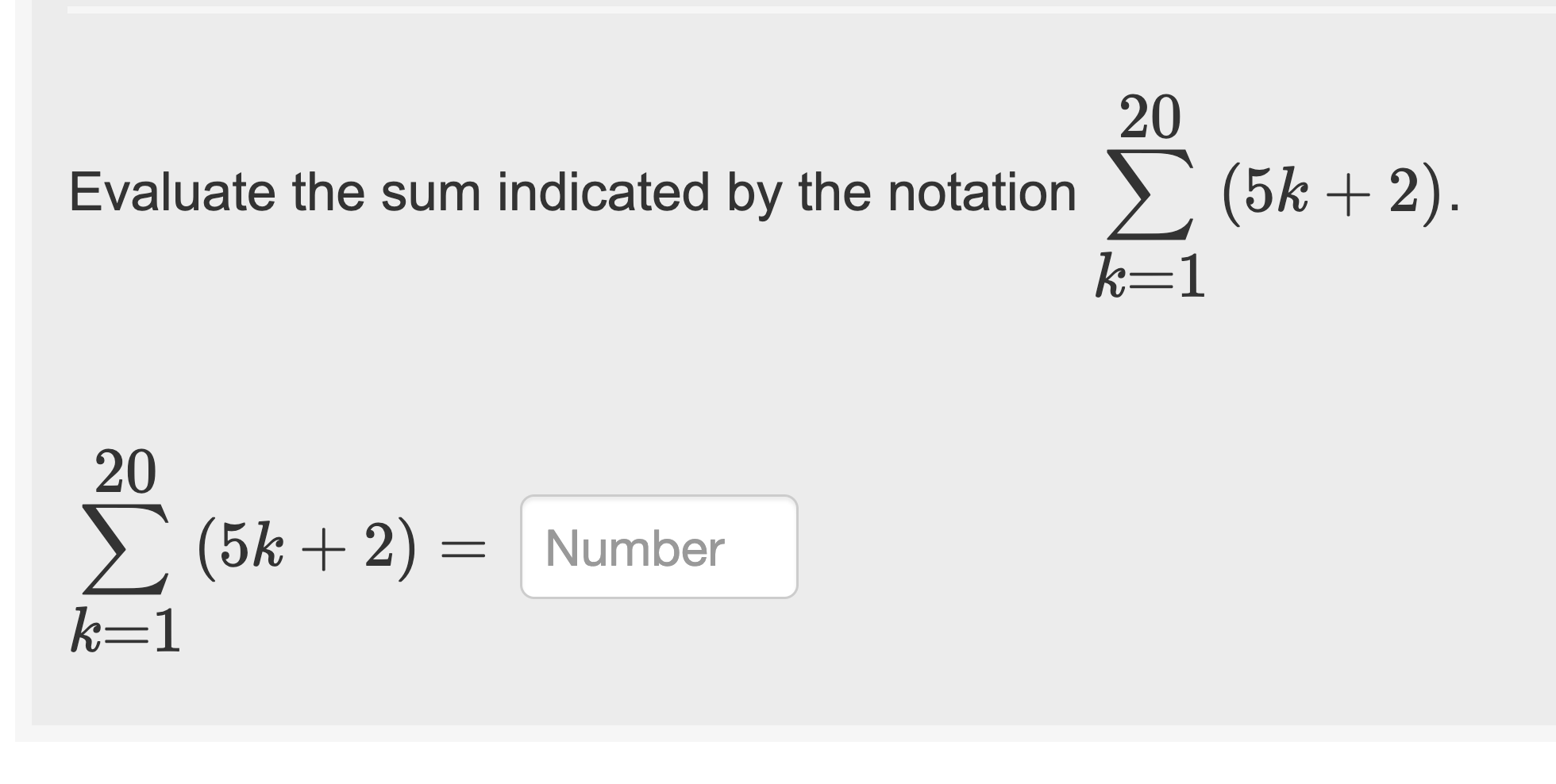 Solved Evaluate the sum indicated by the notation | Chegg.com