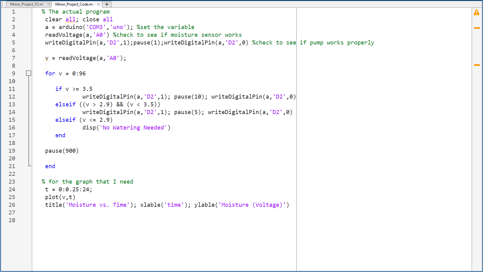 Solved You should create a program in Matlab that allows | Chegg.com