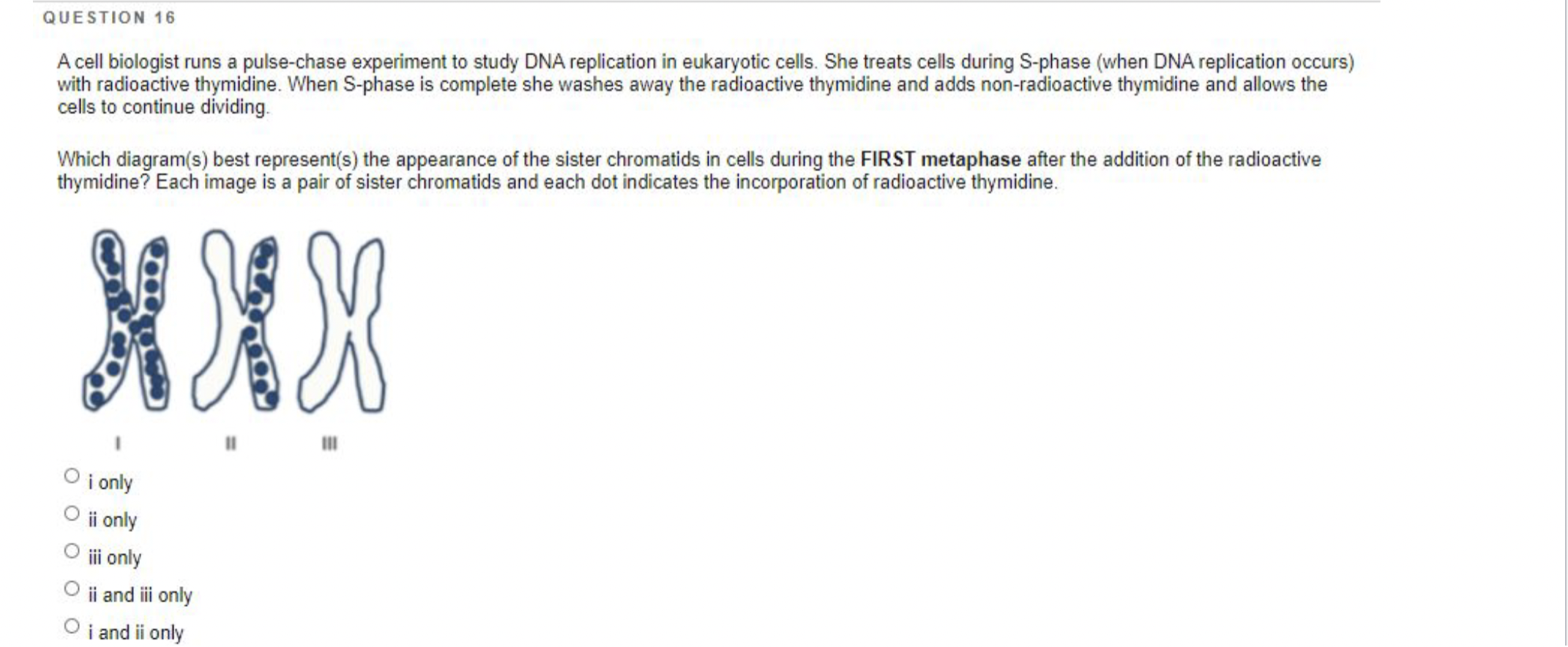 Solved 23. A cell biologist runs a labeling experiment to | Chegg.com
