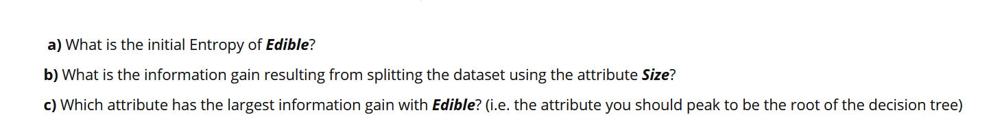 Solved The following dataset will be used to learn a | Chegg.com