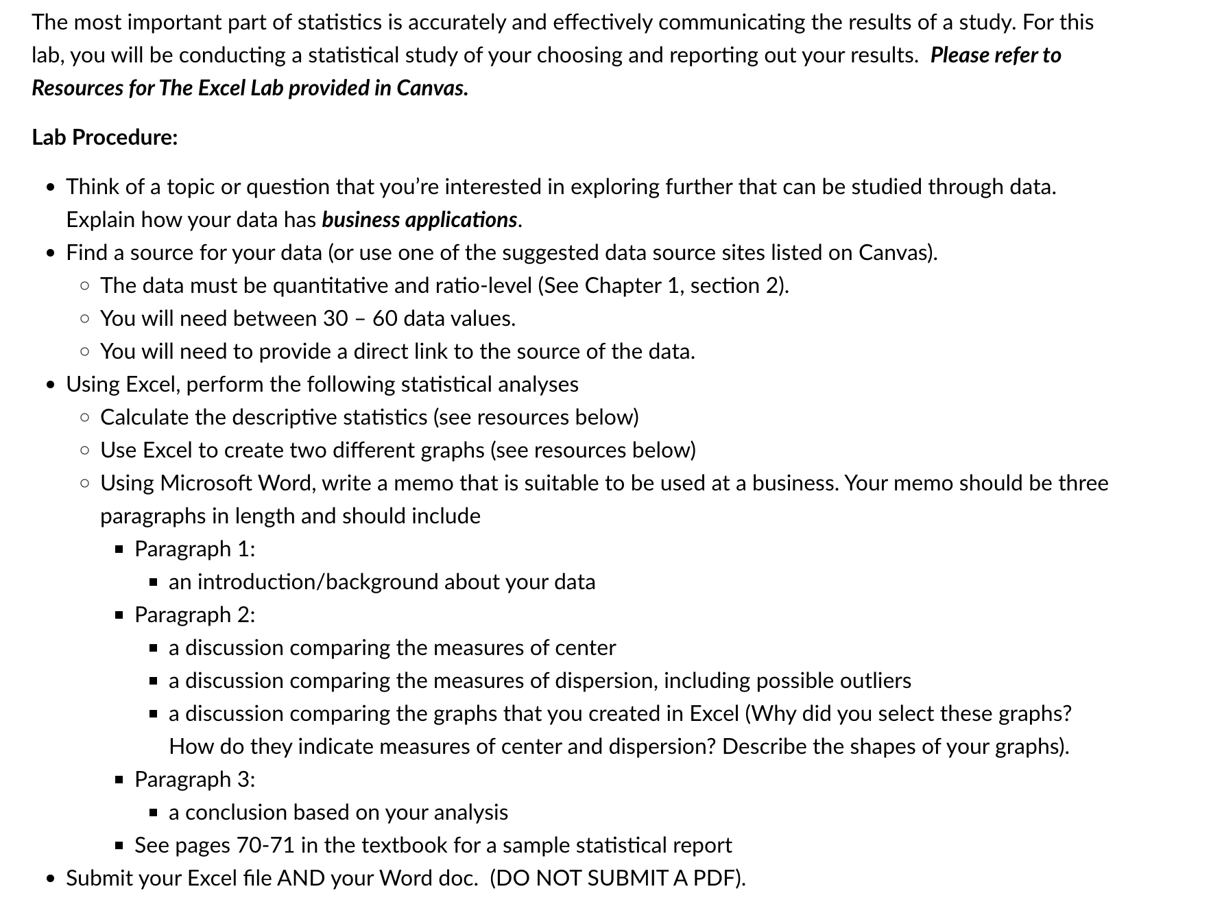 Solved The most important part of statistics is accurately | Chegg.com