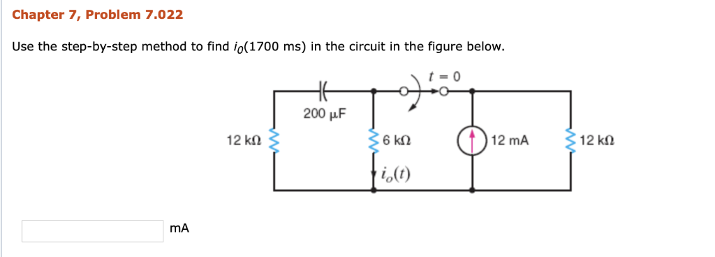 Solved Chapter 7, Problem 7.022 Use the step-by-step method | Chegg.com
