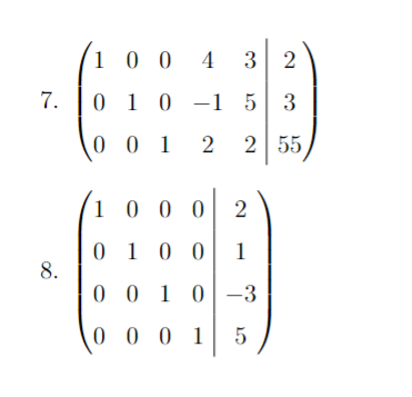 Solved In problems 1-8, determine whether each of the | Chegg.com