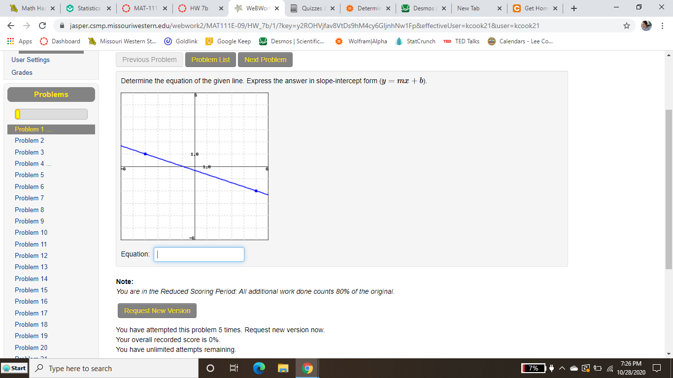 Solved Math Ha X Statistics X MAT-11 х HW 7b х WebWorx | Chegg.com