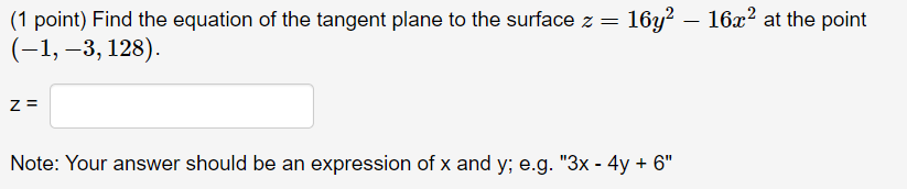 Solved (1 point) If r(t) = -4ti + 6tºj – 7tk, compute the | Chegg.com