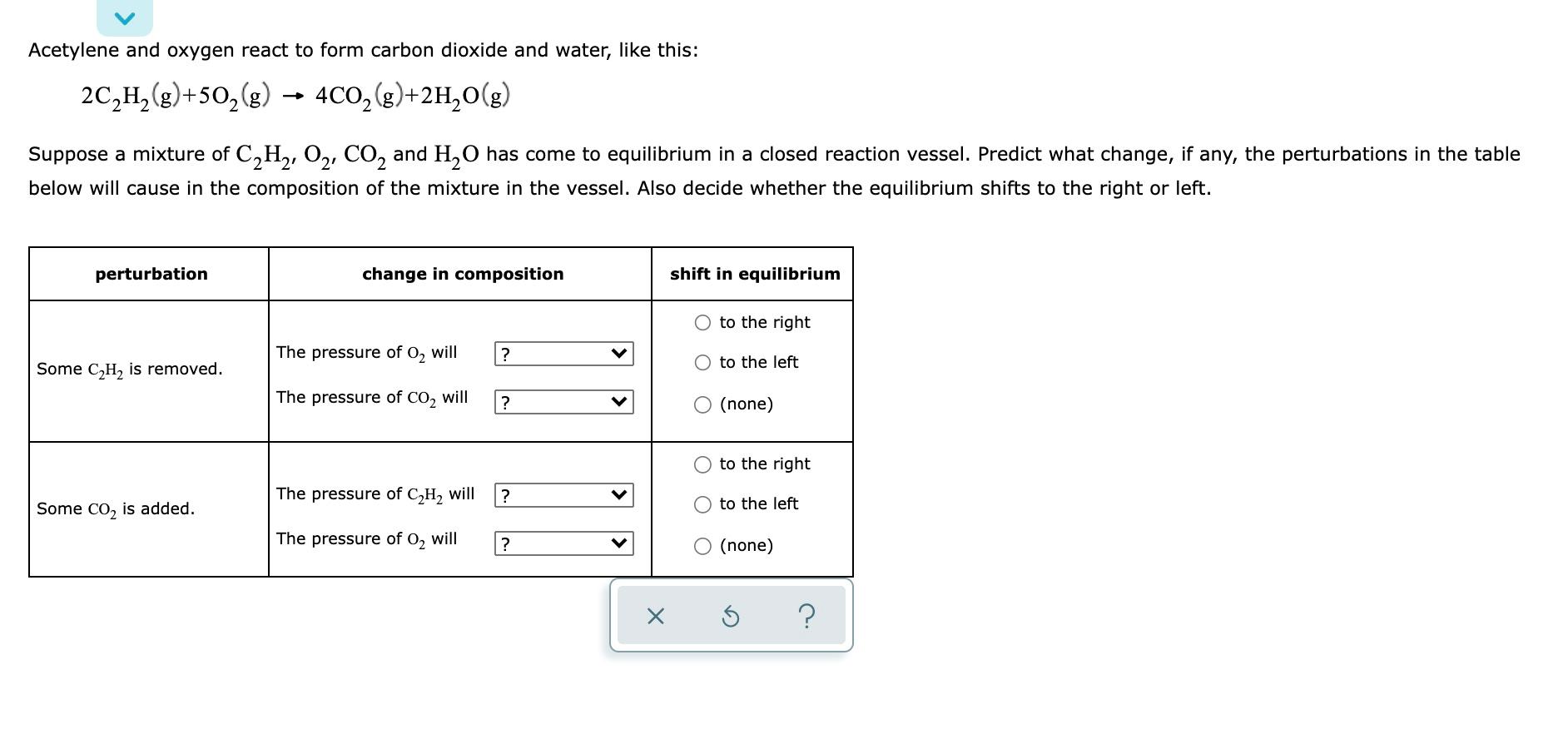 Solved Acetylene and oxygen react to form carbon dioxide and | Chegg.com