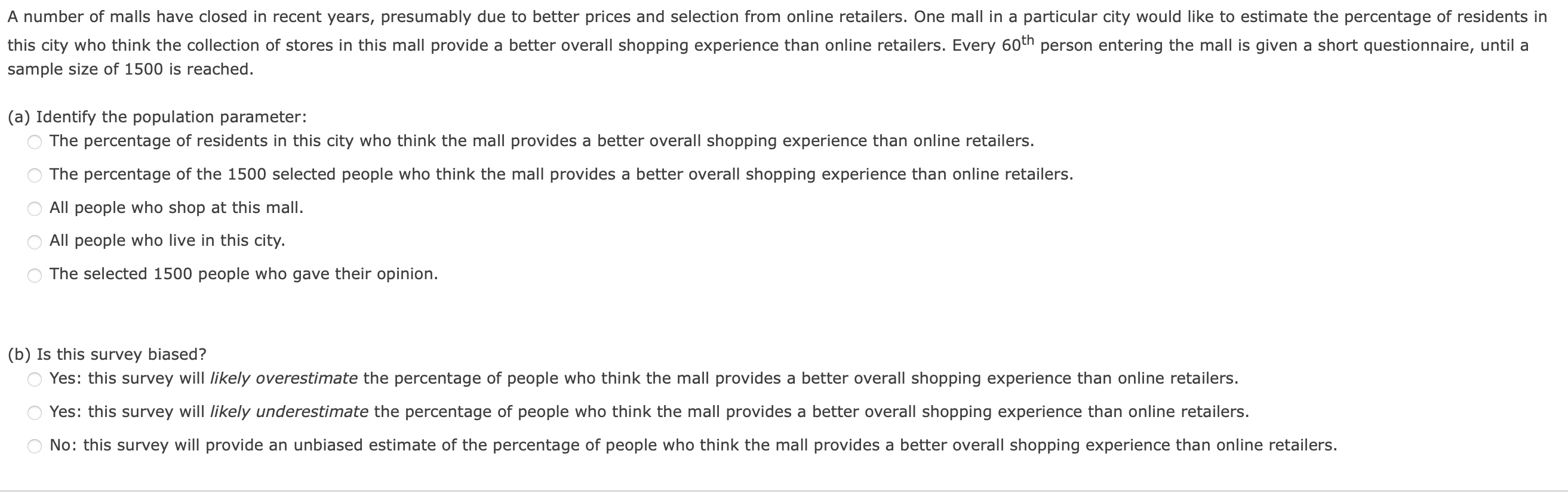 Solved A number of malls have closed in recent years, | Chegg.com