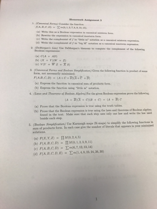 Solved Consider the function f(A, B, C, D) = sigma m(0, 1, | Chegg.com