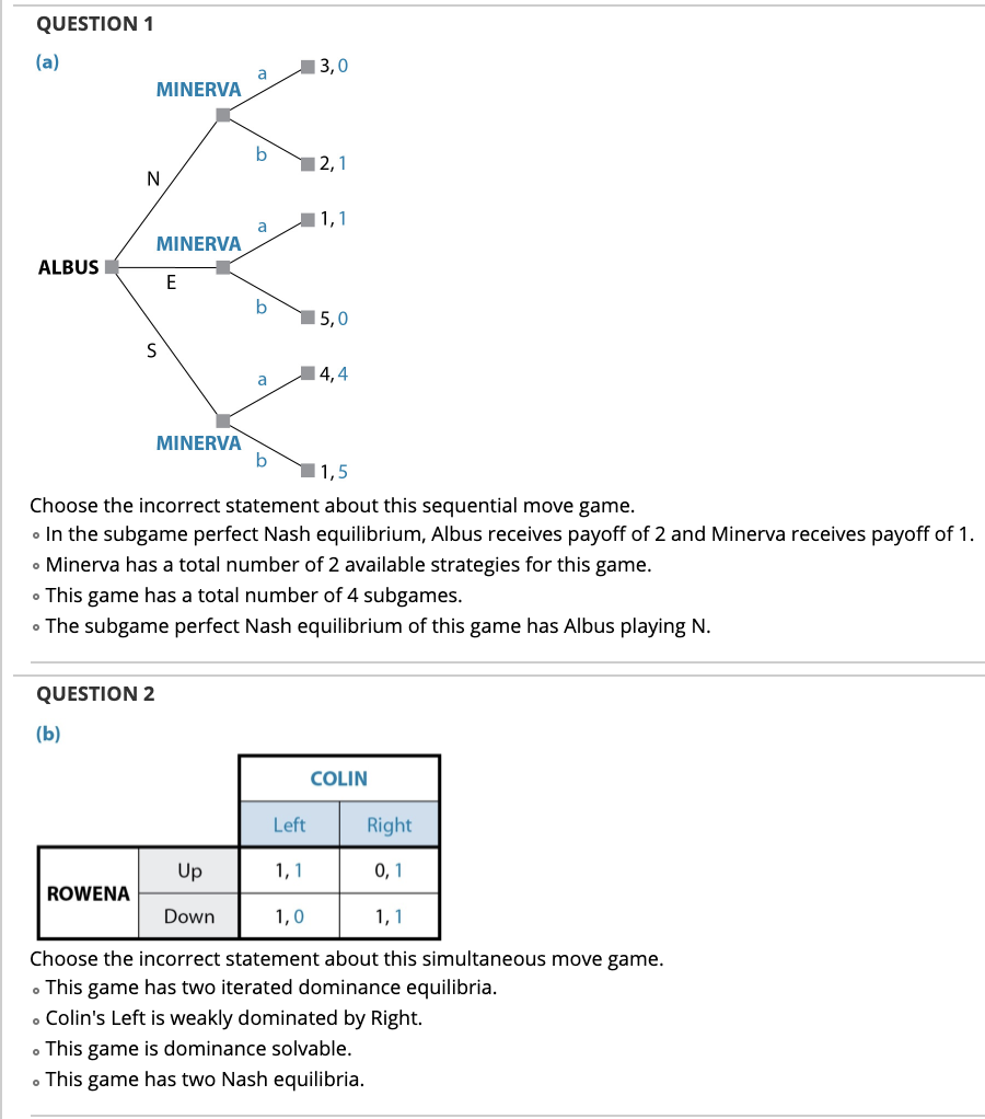Solved QUESTION 1 (a) 3,0 a MINERVA b 2,1 N 1,1 a MINERVA | Chegg.com