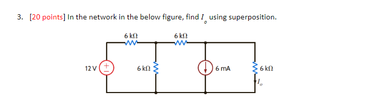 Solved 3. [20 points] In the network in the below figure, | Chegg.com