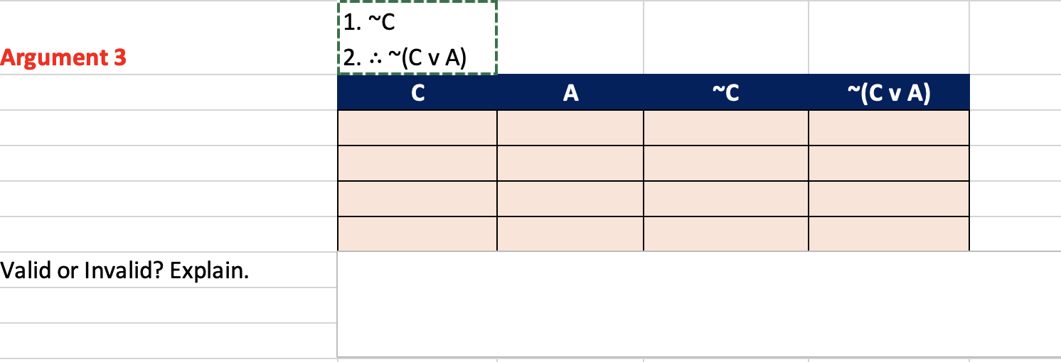 Solved Directions: Fill in the truth table for each | Chegg.com
