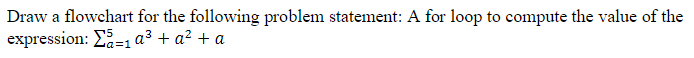 Solved Draw a flowchart for the following problem statement: | Chegg.com