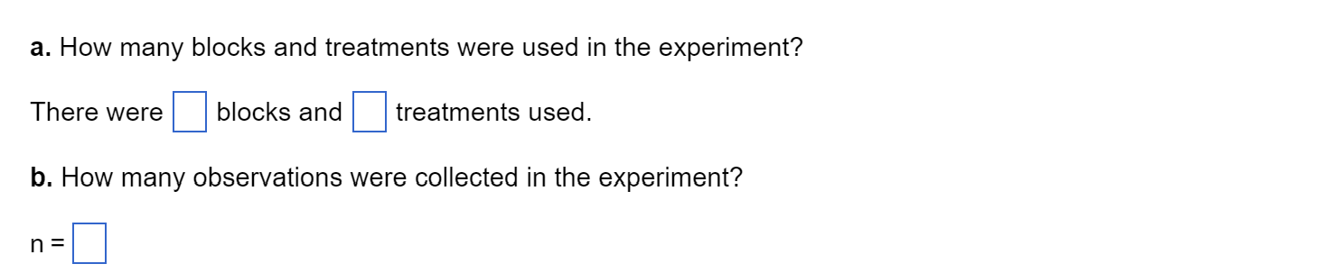 Solved A randomized block design yielded the ANOVA table to | Chegg.com