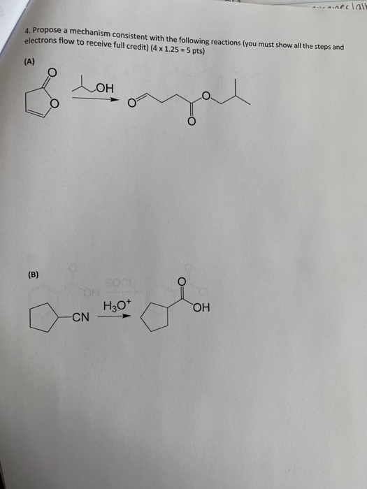 Solved propose a mechanism consistent with the following | Chegg.com