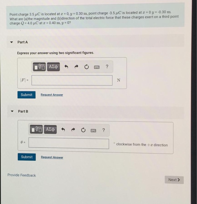 Solved: Point Charge 3.5pC Is Located At 0, Y 0.30 M, Poin... | Chegg.com