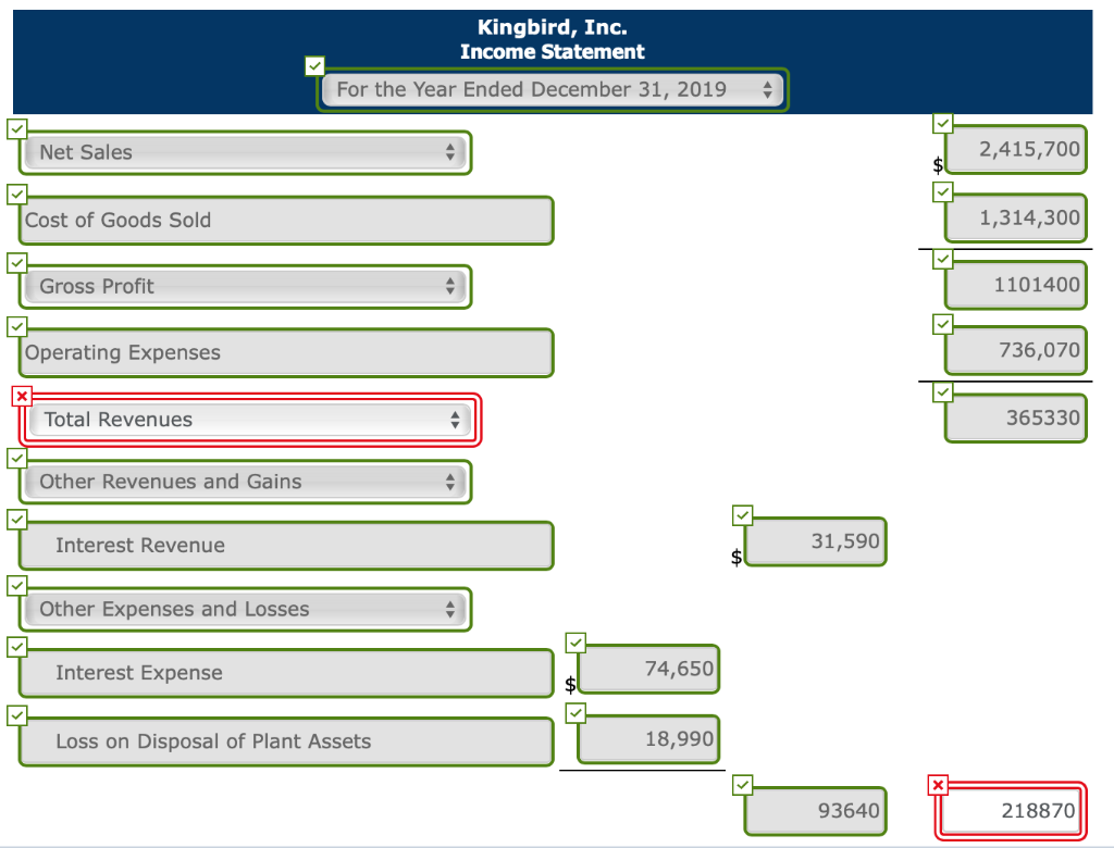 Solved Exercise 5-10 (Part Level Submission) In its income | Chegg.com