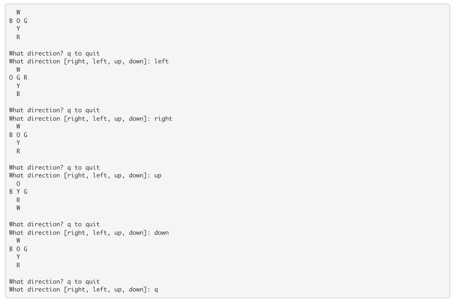 Rubik's Cube Simulator | Chegg.com