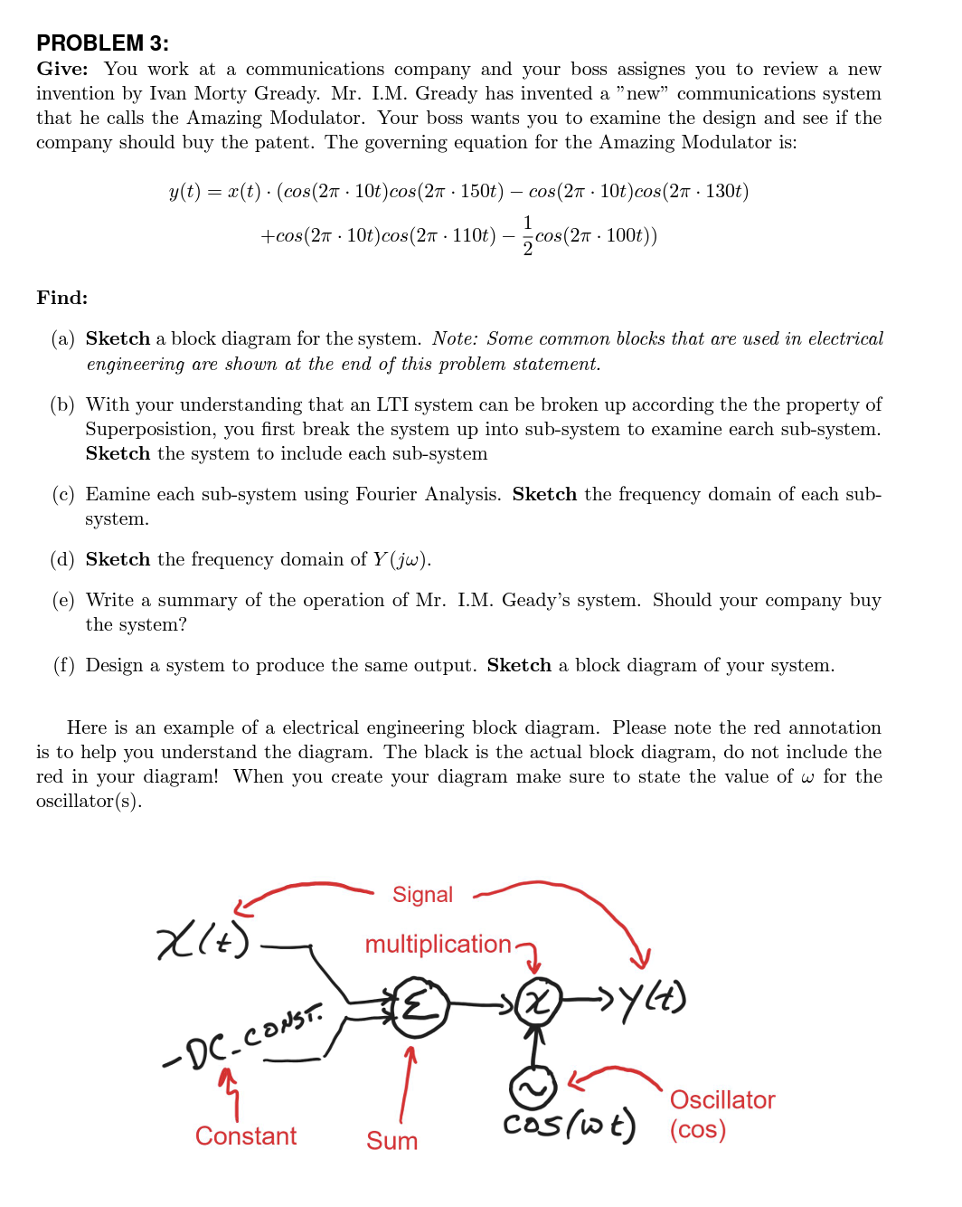 Solved Sig&Sys Homework 12.3 - Please Help!! URGENT! Will | Chegg.com