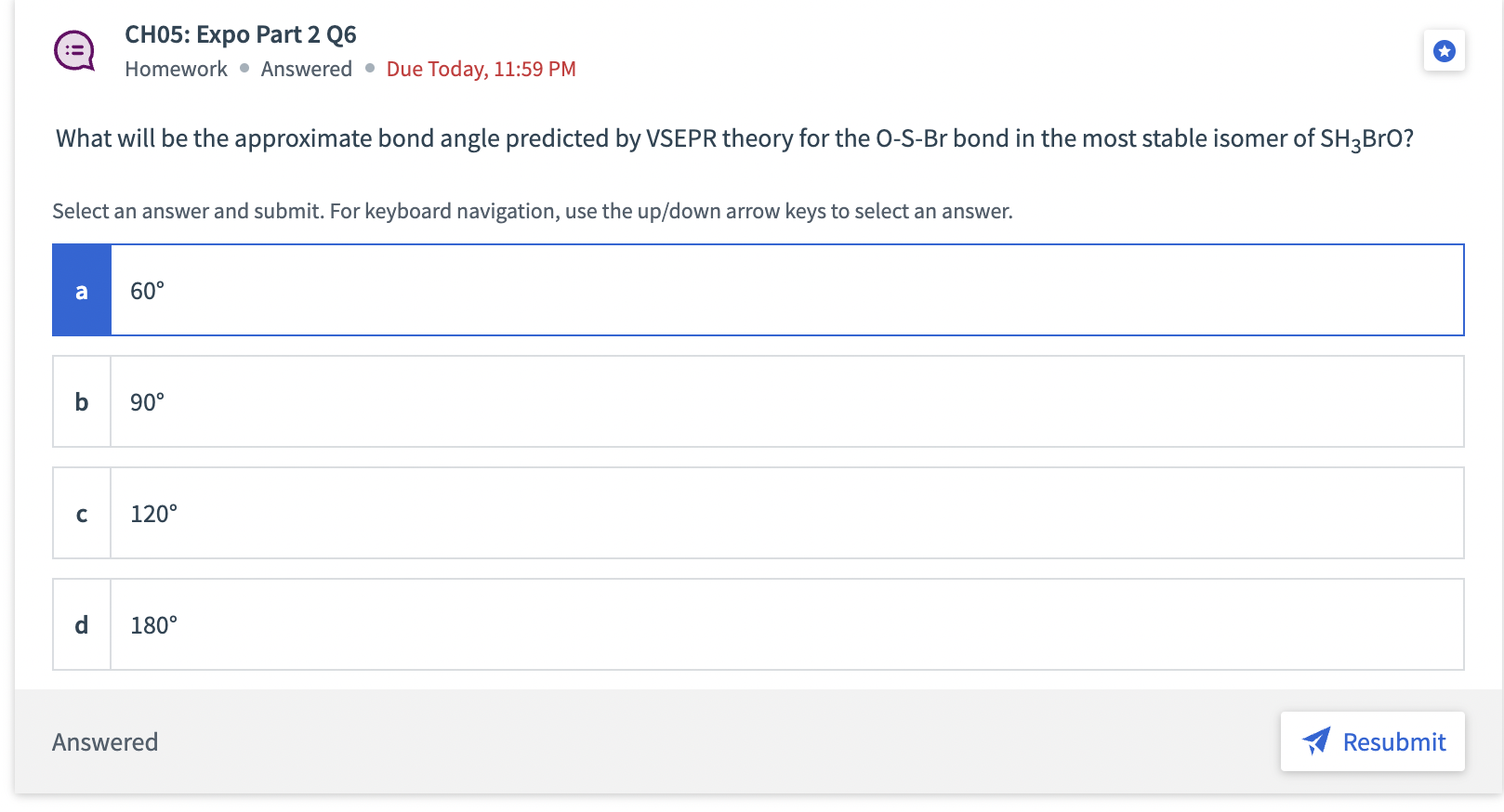 Solved CH05: Expo Part 2 Q6 Homework • Answered • Due Today, | Chegg.com