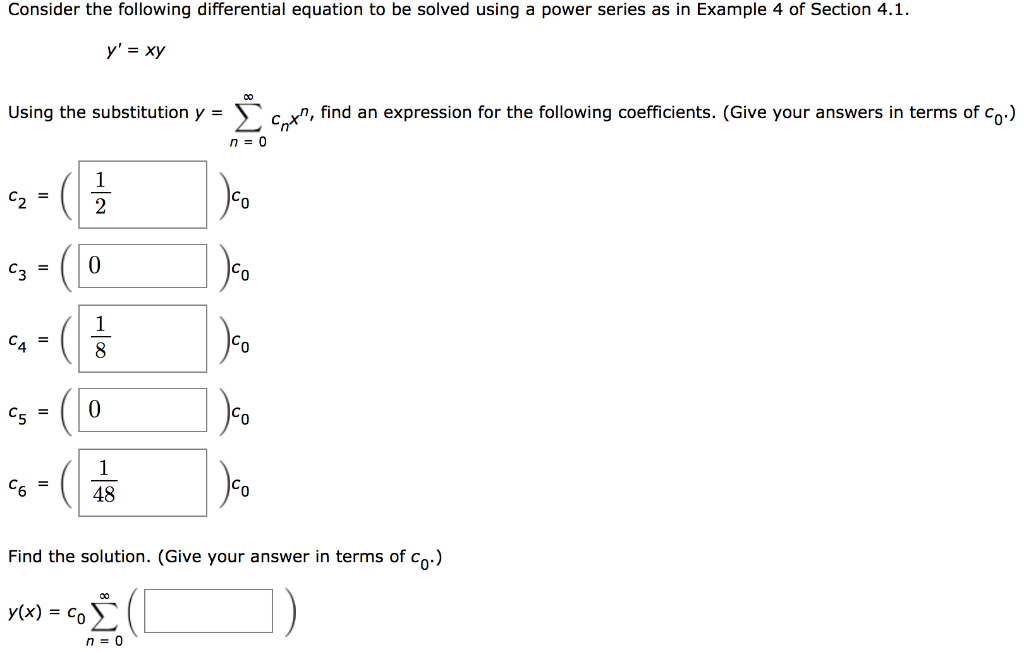 Solved Consider the following differential equation to be | Chegg.com