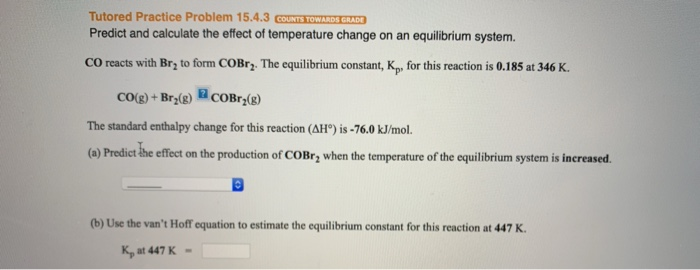 Solved Tutored Practice Problem 15.4.3 coOUNITS TOWARDS | Chegg.com