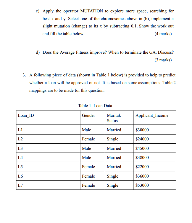 Solved 1. Neural Network Multilayer Perceptron Given the | Chegg.com