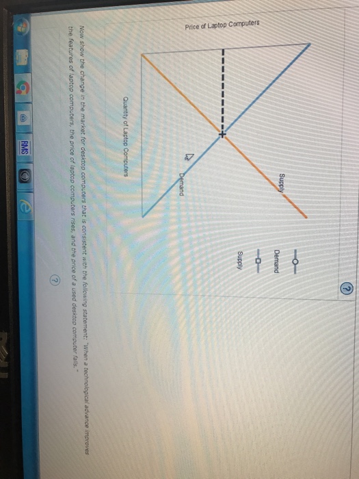 Solved Now show the change in the market for desktop | Chegg.com