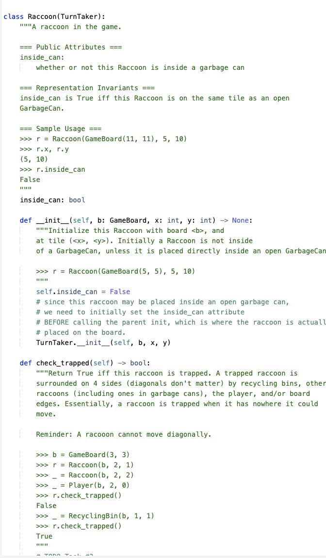 Solved from _future__ import annotations from random import | Chegg.com