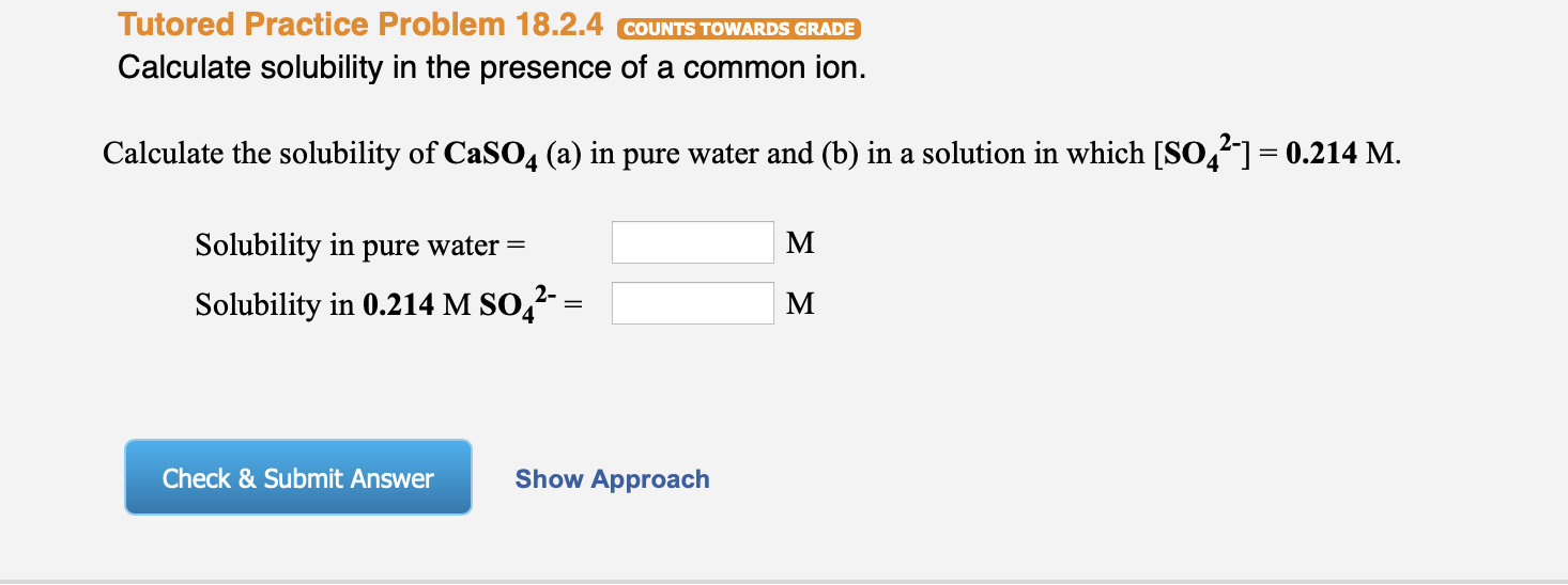 Solved Tutored Practice Problem 18.2.4 COUNTS TOWARDS GRADE | Chegg.com