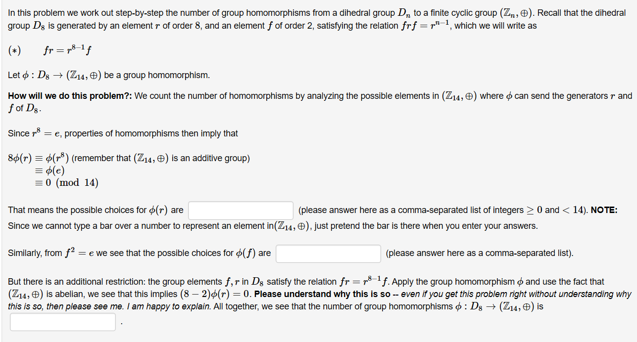 Solved Math 425 Students: Recall in that BIG THEOREM (with 6 | Chegg.com