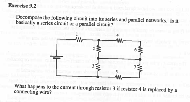 Solved Exercise 9.2 Decompose the following circuit into its | Chegg.com