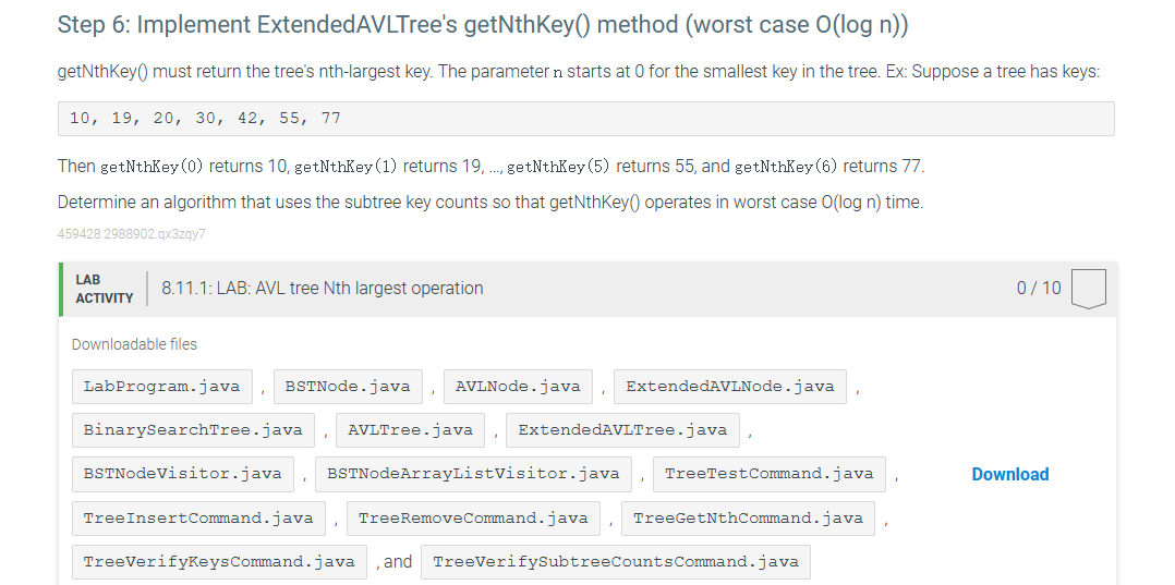 Solved Each node in an ExtendedAVLTree must have a correct | Chegg.com