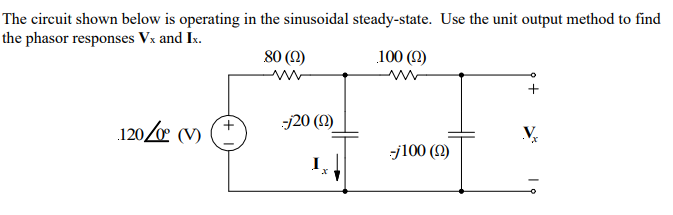 Solved The circuit shown below is operating in the | Chegg.com