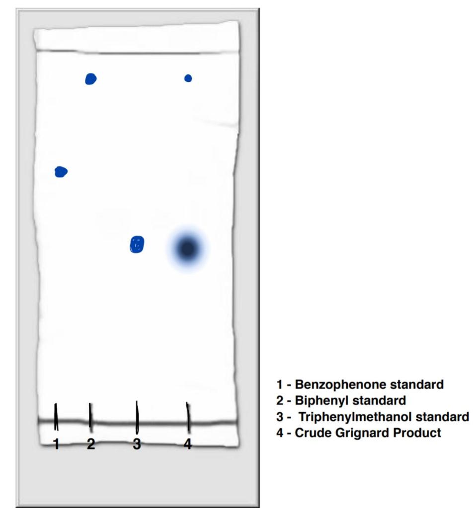 Solved What are the RF values for everything on this TLC | Chegg.com