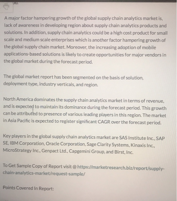 Solved Please summarize and analyze this article in 1 or 2 | Chegg.com