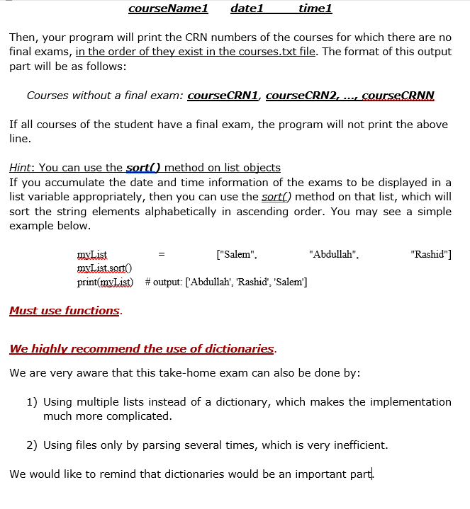 Solved Inputs There are two input files, the details of | Chegg.com