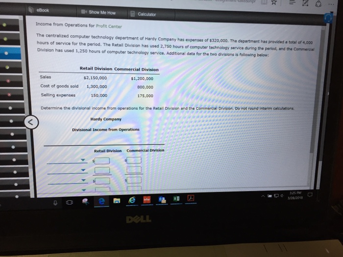 Solved eBook Show Me How Calculator Income from Operations | Chegg.com Solved eBook Show Me How Calculator Income from Operations | Chegg.com