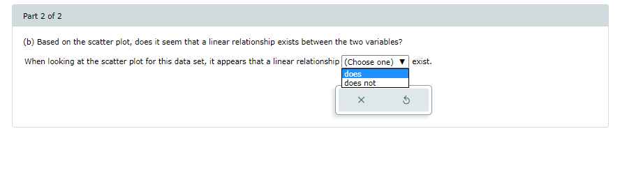 Solved For the data set, construct a scatter plot. Then | Chegg.com