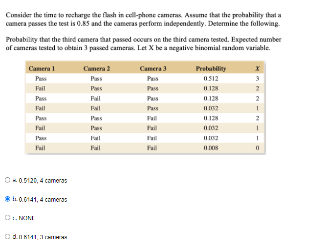 Solved Consider the time to recharge the flash in cell-phone | Chegg.com