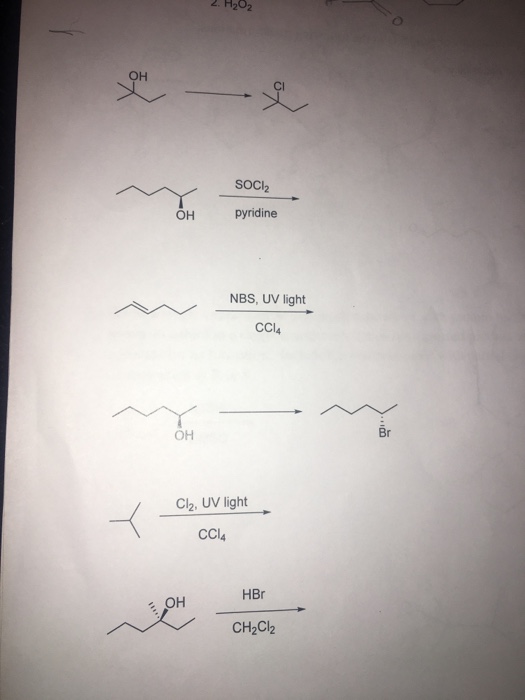 Solved Identify the missing reactant, reagents or products | Chegg.com