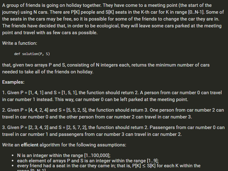 Solved A group of friends is going on holiday together. They | Chegg.com