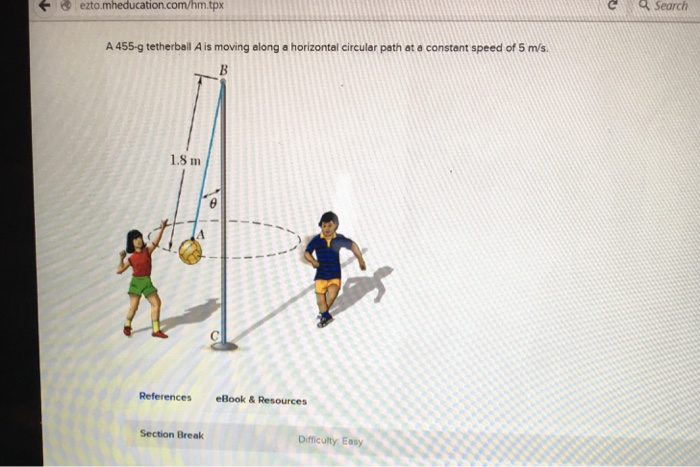 Solved A) the angle the cord forms with pole BC B) the | Chegg.com