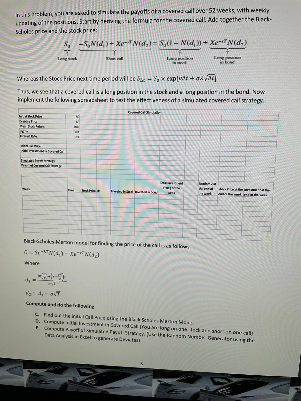 In this problem, you are asked to simulate the | Chegg.com