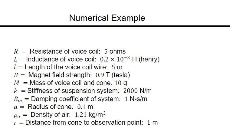 Solved Not wanting to pay big bucks for a low-frequency | Chegg.com