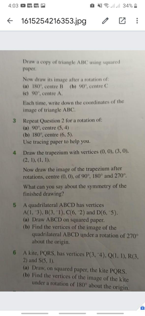 Solved 4:03 - 34% ال ان ج} f 1615254216353.jpg 3 Draw a copy | Chegg.com