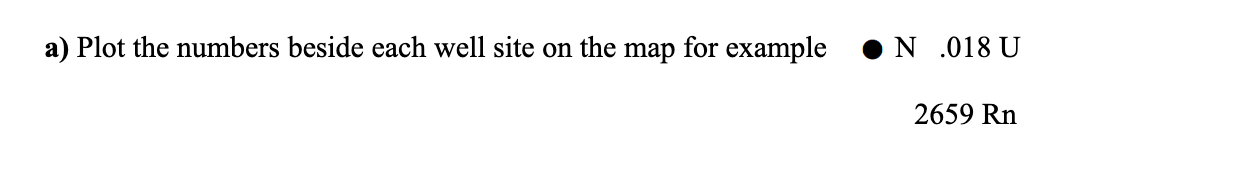 Solved 2) For map 2 of the Lake Hot Stuff area of the | Chegg.com