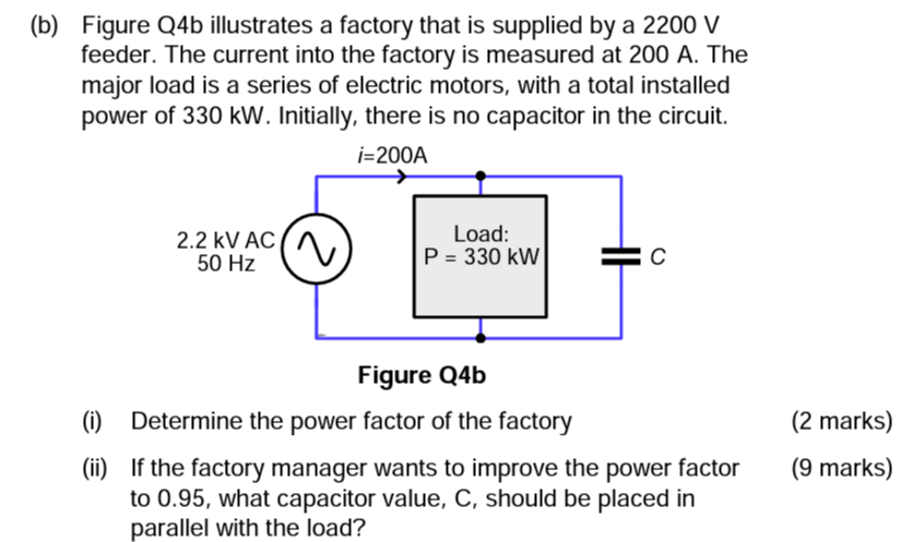 Solved Figure Q4b illustrates a factory that is supplied by | Chegg.com